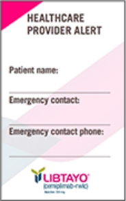 Patient Resources for LIBTAYO® (cemiplimab-rwlc) | Advanced NSCLC